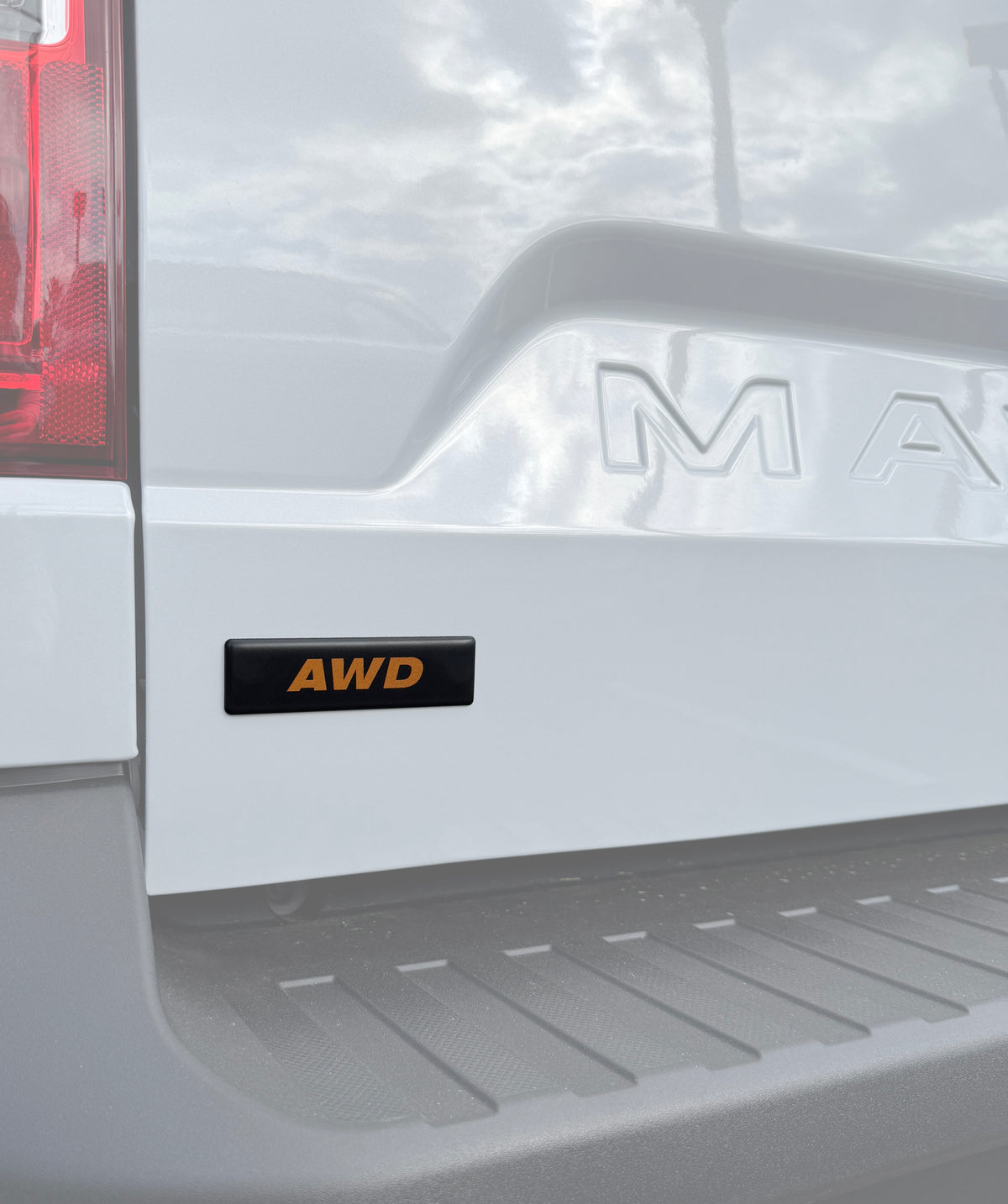 AWD and Hybrid Badge - Fits Any Flat Surface — Tufskinz.com